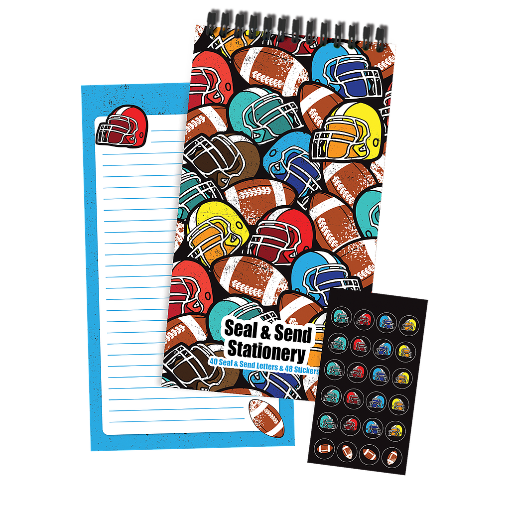 Football Seal & Send Stationery | Iscream